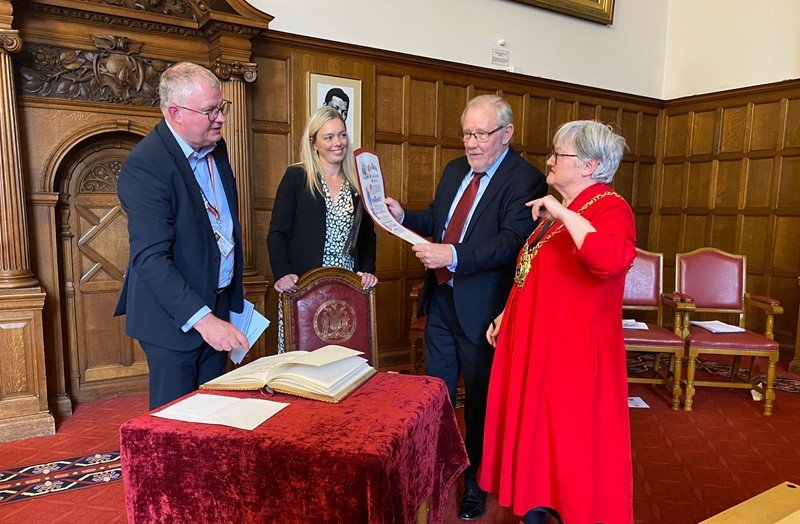 Freedom of the City ceremony for Richard Caborn - Sheffield Olympic ...