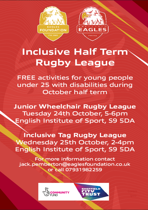 Inclusive Tag Rugby League - 25.10.2023 - Sheffield Olympic Legacy Park