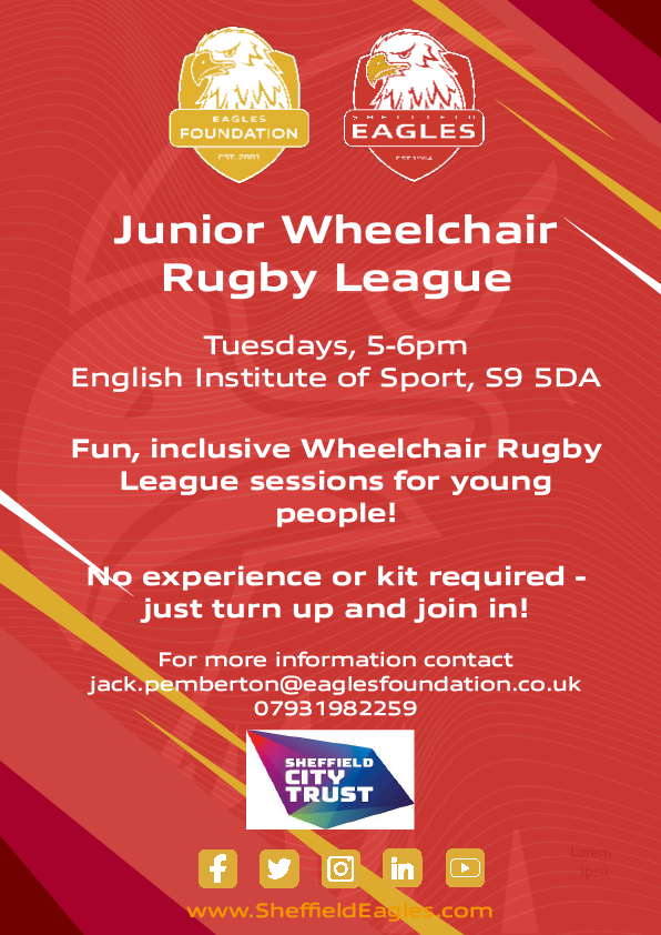 Junior Wheelchair Rugby League - 30.01.2024 - Sheffield Olympic Legacy Park