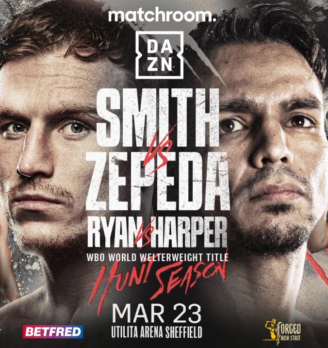Boxing - Smith v Zepeda - 23.03.2024 - Sheffield Olympic Legacy Park