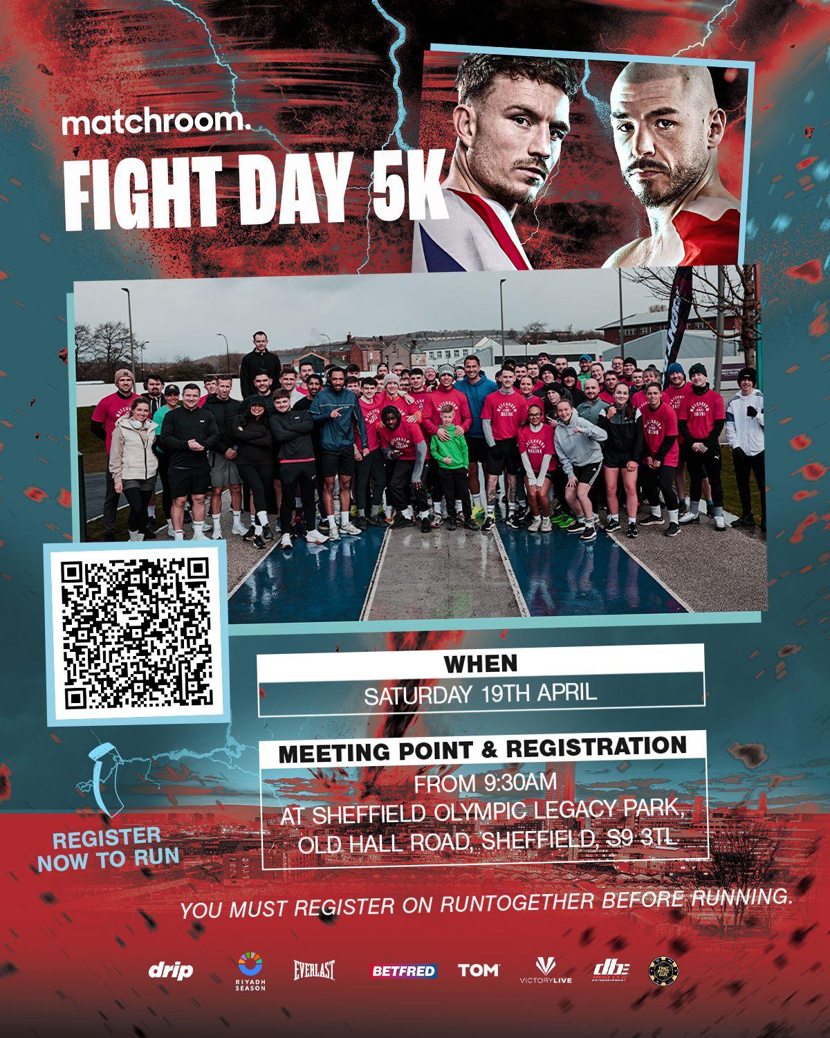 Fight Day 5K - 19.04.2025 - Sheffield Olympic Legacy Park
