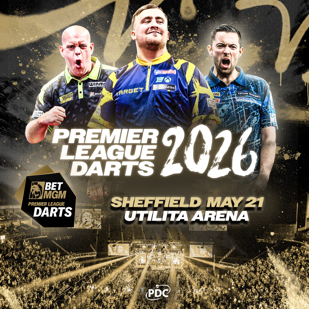 Bet MGM Premier League Darts 2026 - 21.05.2026 - Sheffield Olympic ...